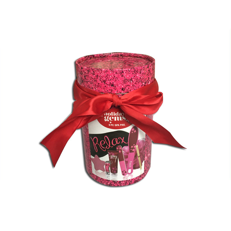 Round Gift Tube with Bow